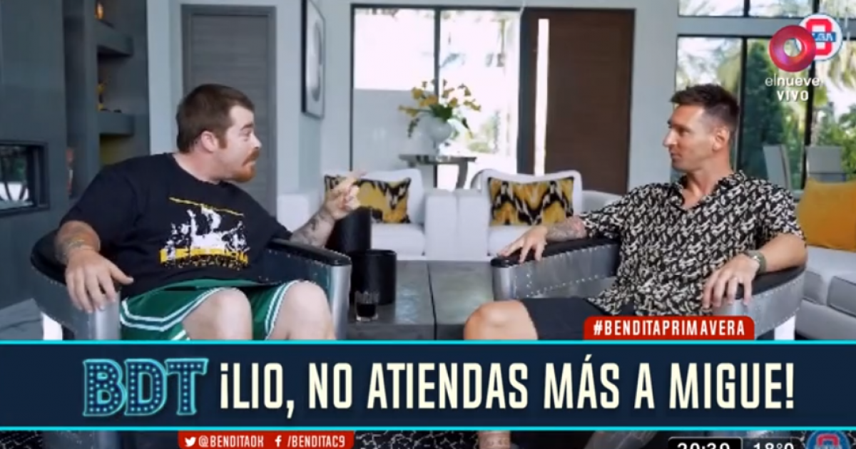 Migue Granados se pasó de canchero con Lionel Messi: las mejores perlitas de la entrevista | Canal 9